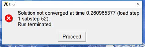 What Are The Sources Of Error In Using An Apdl Ansys Code On Two