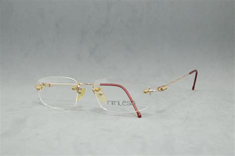 Vintage Rimless Eyeglasses Rimless Germany Nos Unisex Man Woman Rx