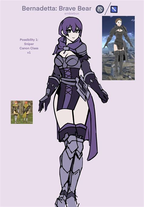 Feh Brave Bernadetta Design Possibilities R Fireemblemthreehouses