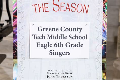 12 19 2024 Greene County Tech Middle School Eagle 6th Grade Singers