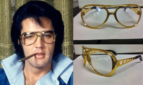 Elvis These Glasses Are On Display Elvis Presley Elvis