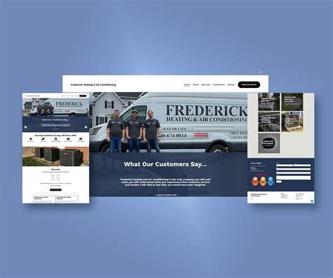 Wordpress Website Wordpress Hvac Website Behance