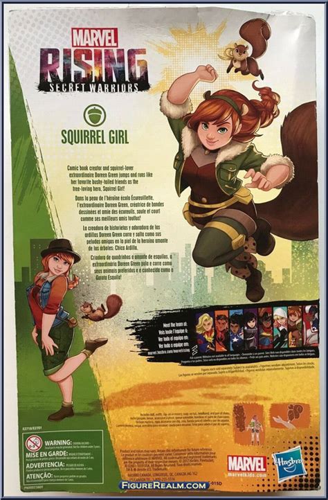 Squirrel Girl Marvel Rising Basic Series Hasbro Action Figure