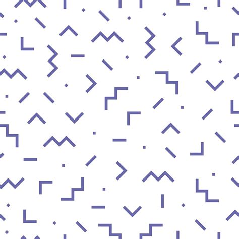 Premium Vector Purple Memphis Design Seamless Pattern