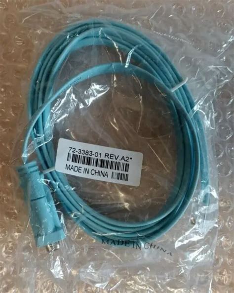 New Cisco Router Serial Console Cable Db9 Female To Rj 45 Cat5e Male 72