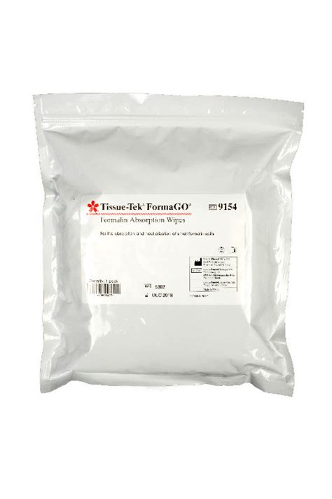 Tissue Tek® Formago® Formalin Absorption Wipes Sakura® Finetek Spill Control Materials