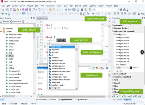 Tải Xuống Rapid Css Editor 183 Cho Windows
