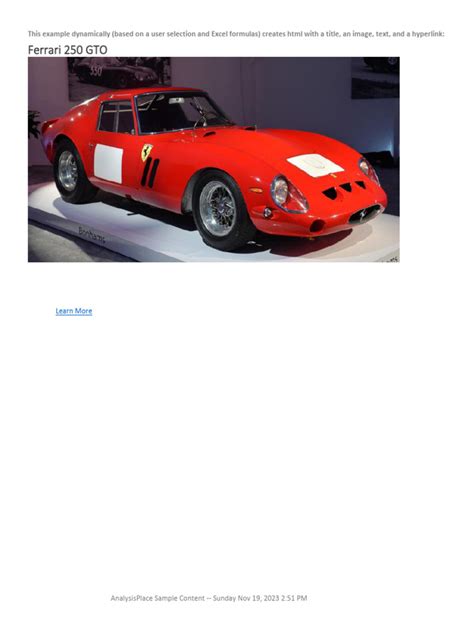 This Example Dynamically Pdf Microsoft Excel Ferrari