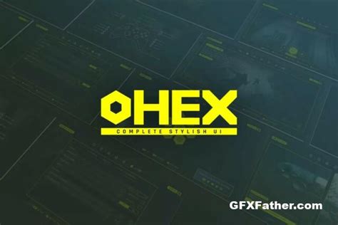 Unity Asset Hex Complete Stylish Ui V100 Gfxfather