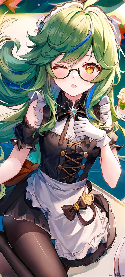 Spectacle Girl Sucrose Genshin Impact 2k Wallpaper Download