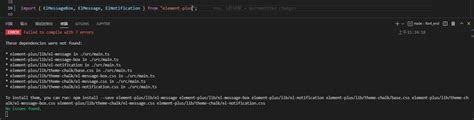 All 为什么我的项目导入要带lib 我看别人的还有文档的是不带这个的 · Issue 10899 · Element Pluselement Plus · Github
