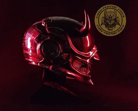 Halo Infinite Yokai Mini Helmet 1 2 Scale Etsy