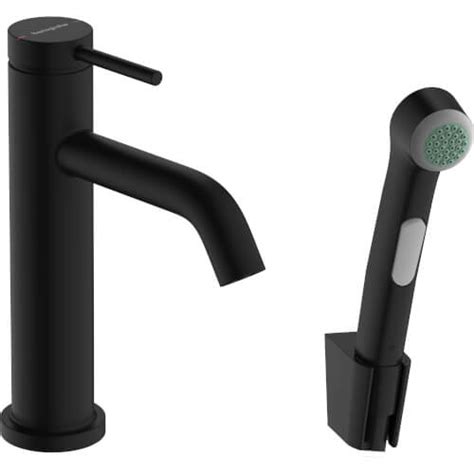 Hansgrohe Tecturis S 1 Greeps Wastafelkraan 110 Met Bidet Handdouche En Doucheslang 160 Cm Mat