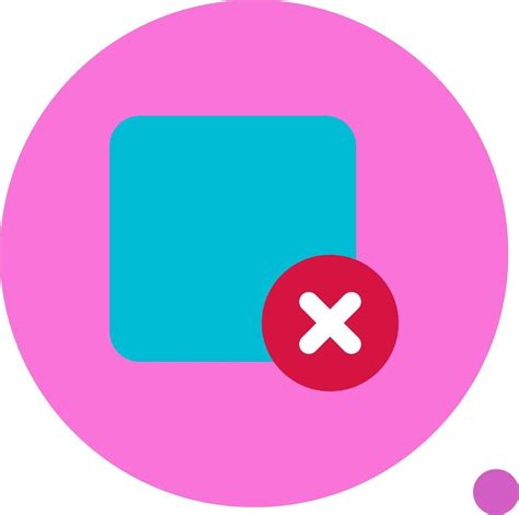 Delete Square Long Circle Icon 37792890 Vector Art At Vecteezy