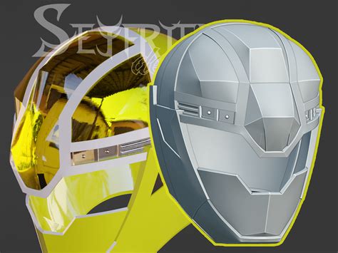 🪖 Mashin Sentai Kiramager Kira Yellow Cosplay Helmet 3d Printable Stl