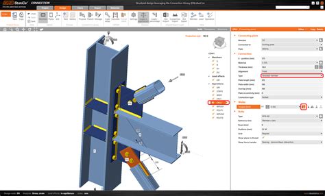 Structural Design Leveraging The Connection Library En Idea Statica