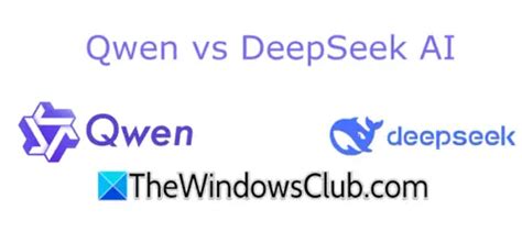Qwen Vs DeepSeek AI Features Comparison