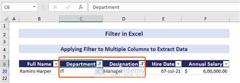 Guide To How To Add Use And Remove Filter In Excel ExcelDemy