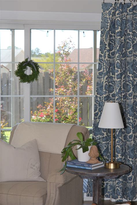 DIY Curtain Panels Minimal Or No Sewing Necessary