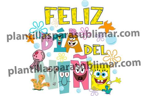 Feliz Dia Del Niño Monsterinc Vector Png Plantillas Para Sublimar