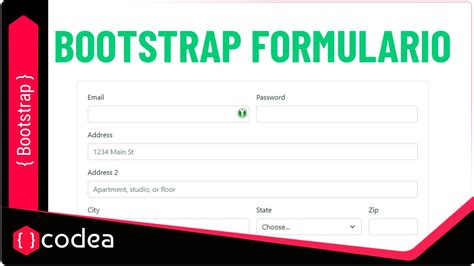 Cómo diseñar un formulario profesional con Bootstrap Guía Bootstrap