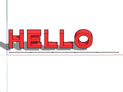 D Text Issues Spacing SketchUp SketchUp Community