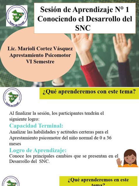 Sesion 1 Conociendo El Desarrollo Del SNC | PDF | Aprendizaje | Ciencia cognitiva