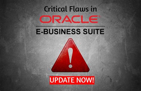 Oracle EBS Vulnerabilities Render Businesses Out Of Commission