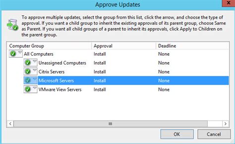 Wsus Updates 2 Approve Updates Popup Virtuallyboring