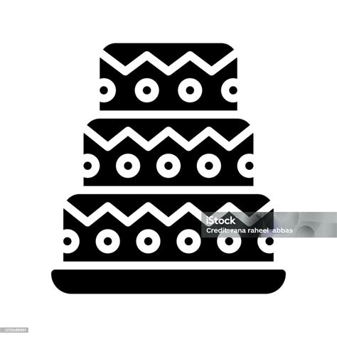 파티 아이콘 관련 3 층 케이크 와 초콜릿 용 파티 및 축하 벡터 편집 가능한 스트로크 놀라움에 대한 스톡 벡터 아트 및 기타