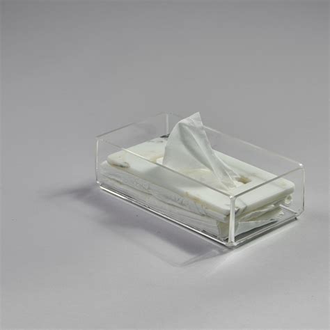 Marble Tissue Box Zee Designs Plexiglass