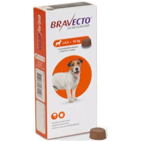 Bravecto De 45 Kg A 10 Kgcaja X 1 Pastilla Dog Walker