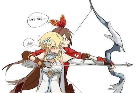 GENSHIN IMPACT AMBER LUMINE Impact Star Wars Art Anime