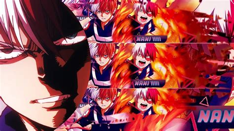 7 Banner Anime Todoroki Boku No Hero Youtube