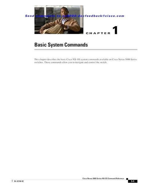 PDF Basic System Commands Cisco This Chapter Describes The Basic Cisco NX OS System
