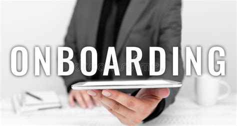 Conceptual Caption Onboarding Business Idea Action Process Of Integrating A New Employee Into