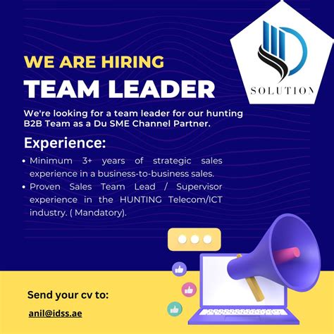 Ids Solution On Linkedin Hiringimmediately B2bsales Teamleader Banking