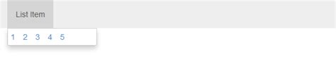 Html Bootstrap Horizontal Drop Down Stack Overflow
