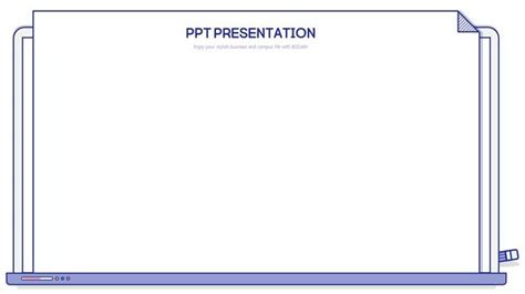 심플 깔끔한 보라색 포인트의 노트북 Ppt 배경 Ppt Bizcam 배경 템플릿 표지