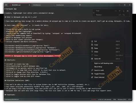 Notepad 的几款平替软件 沧水的博客