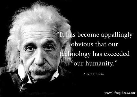 Best 25 Albert Einstein Technology Quote Ideas On Technology