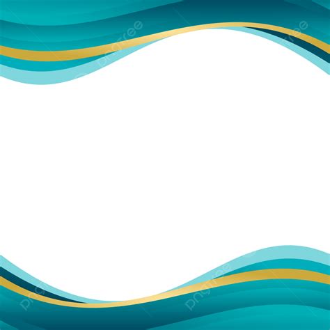 Pie De Página De Encabezado Ondulado Azul Png Dibujos Encabezados De