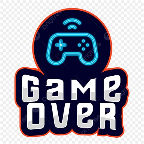 Game Over Clipart Png Images Game End Over Text Game Defeat