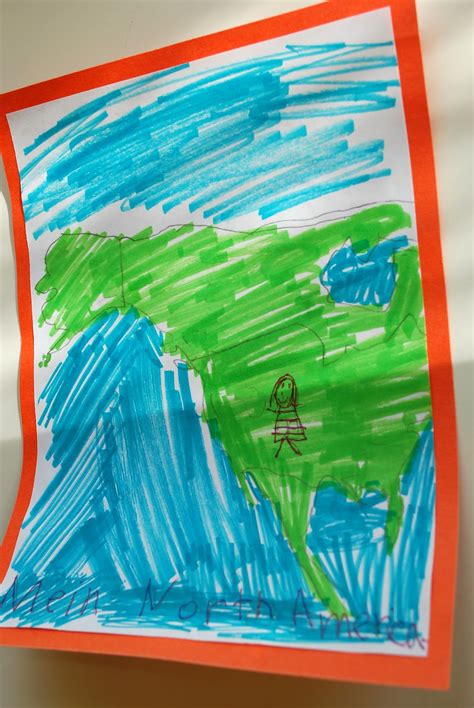 Our Creative Day Me On The Map