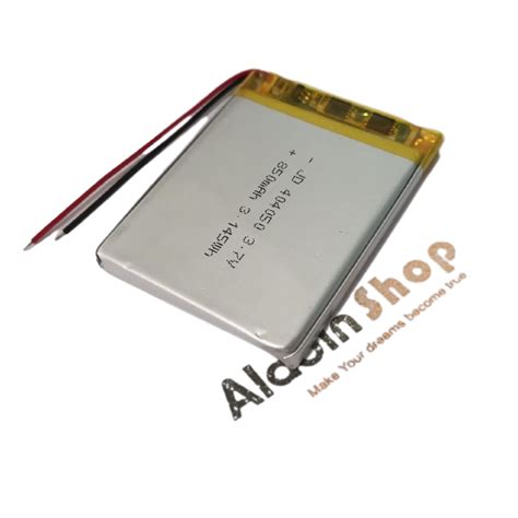 Jual Baterai Lipo 3 7v 3 7volt 850mah 404050 Batre Printer Scaner Barcode With Bms Shopee