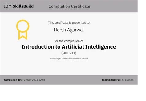 Harsh Agarwal On Linkedin Skills Learning Technology Ibm