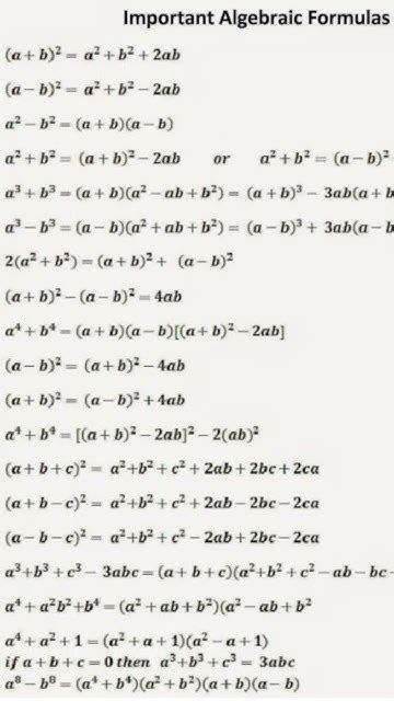 Math Ka Formula Youtube