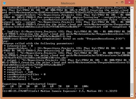 Computation Error On Preparedensescene Node Meshroom 202110