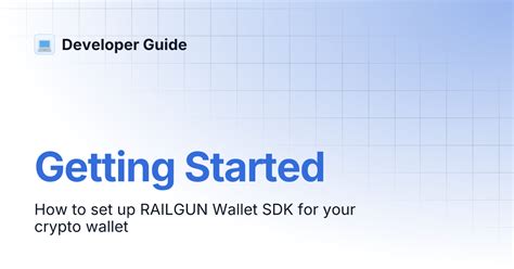 Getting Started Developer Guide