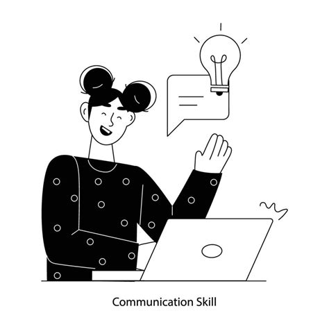 Trendy Communication Skill 45353165 Vector Art At Vecteezy
